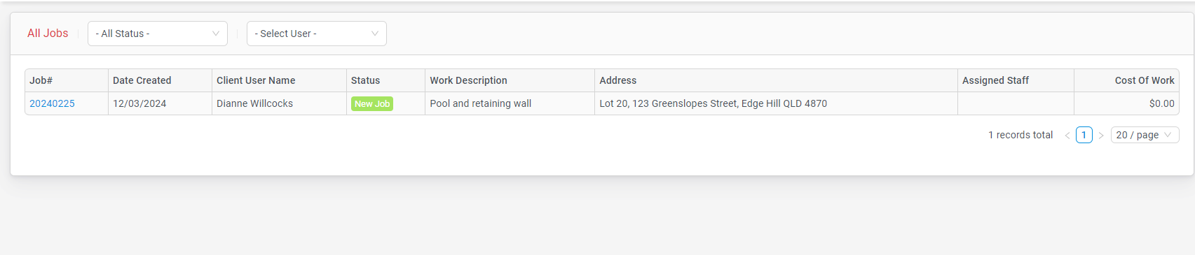 Portal Set Up – Buildable Building Approvals